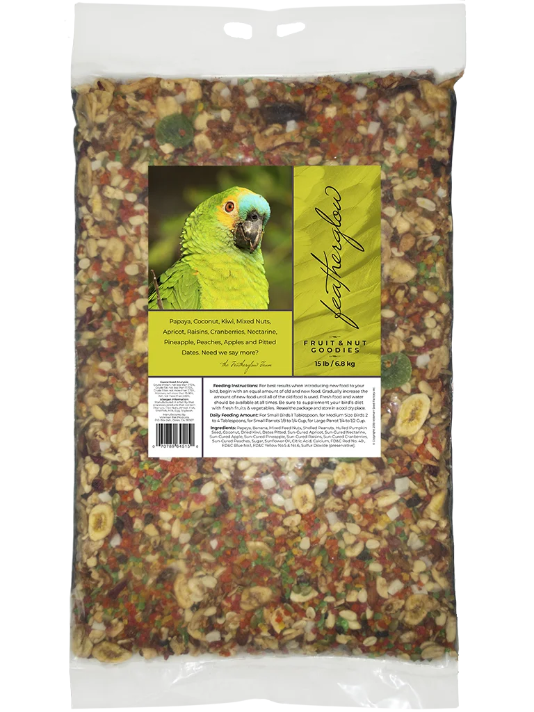 Featherglow Fruit & Nut Goodies 15lb - Volkman Pet Products