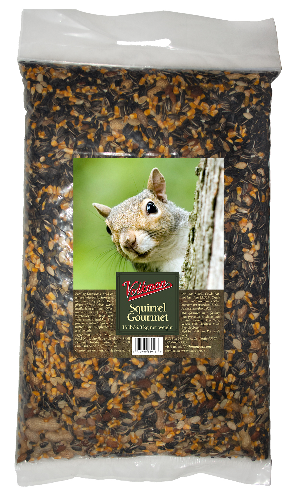 Volkman Squirrel Gourmet 15lb - Volkman Pet Products