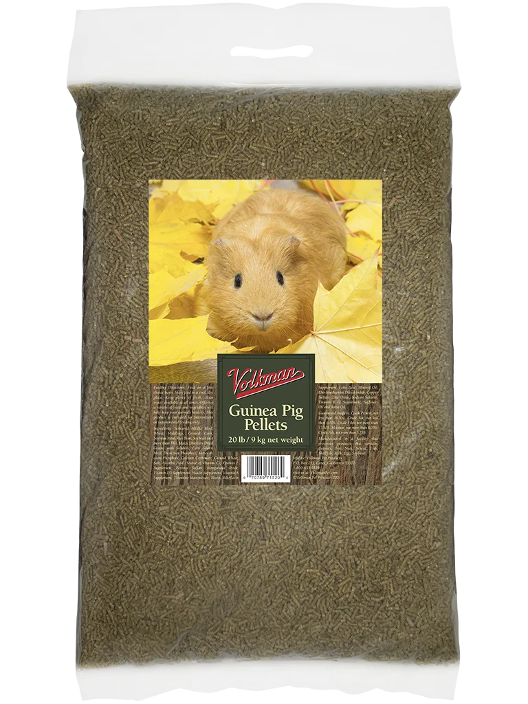 Volkman Guinea Pig Pellets 20lb - Volkman Pet Products
