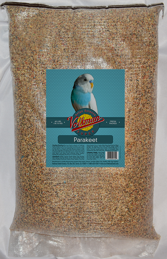 Avian Science Super Parakeet 40lb - Volkman Pet Products