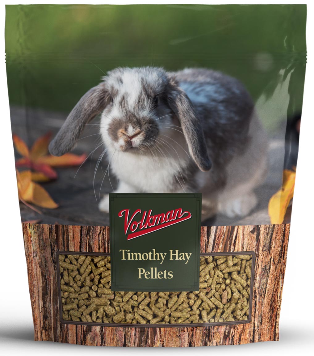 Volkman Timothy Hay Pellets 6/4lb - Volkman Pet Products