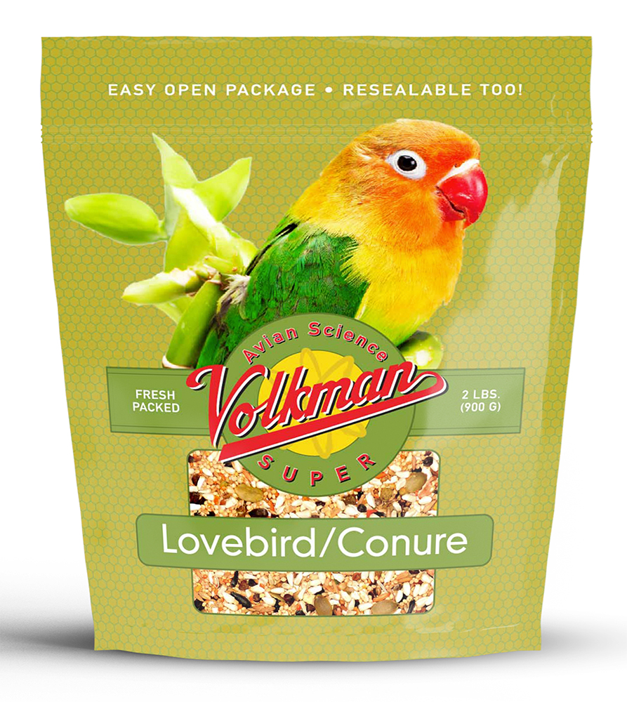Avian Science Super Lovebird Conure 6/4lb - Volkman Pet Products