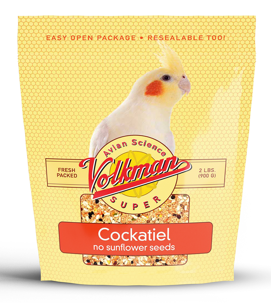 Avian Science Super Cockatiel No Sunflower 6/4lb - Volkman Pet Products