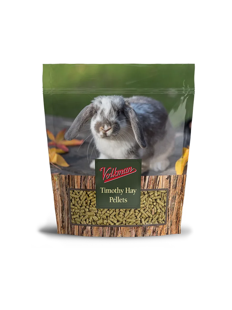 Volkman Timothy Hay Pellets 6/4lb - Volkman Pet Products